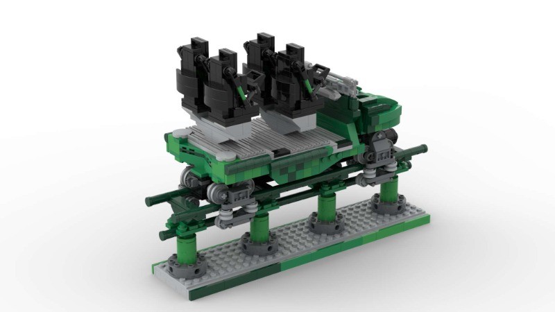 LEGO MOC ROLLERCOASTER - HELIX - LISEBERG by Coasters.bricks.worldwide ...