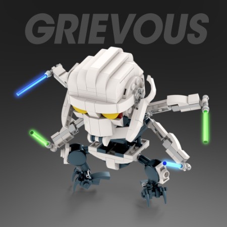 LEGO MOC-173030 General Griveos by choi_dambaek | Rebrickable - Build ...