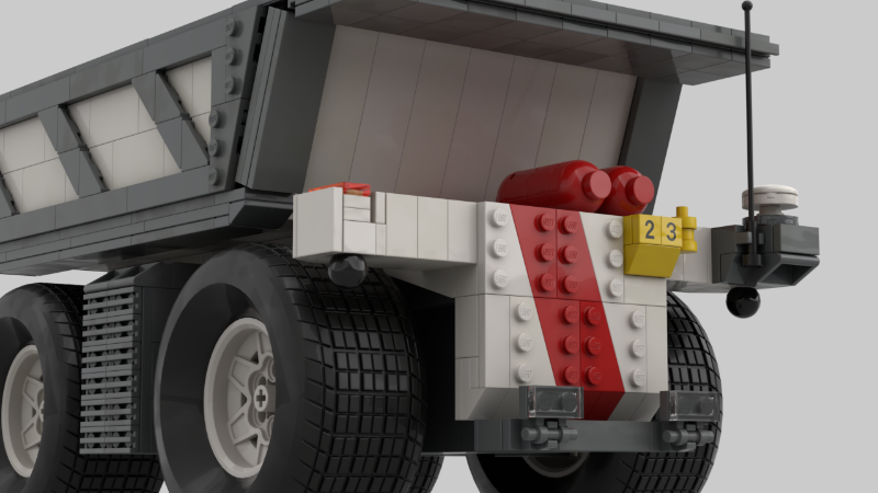 LEGO MOC Autonomous Haul Truck by Futurism_Lego | Rebrickable - Build ...
