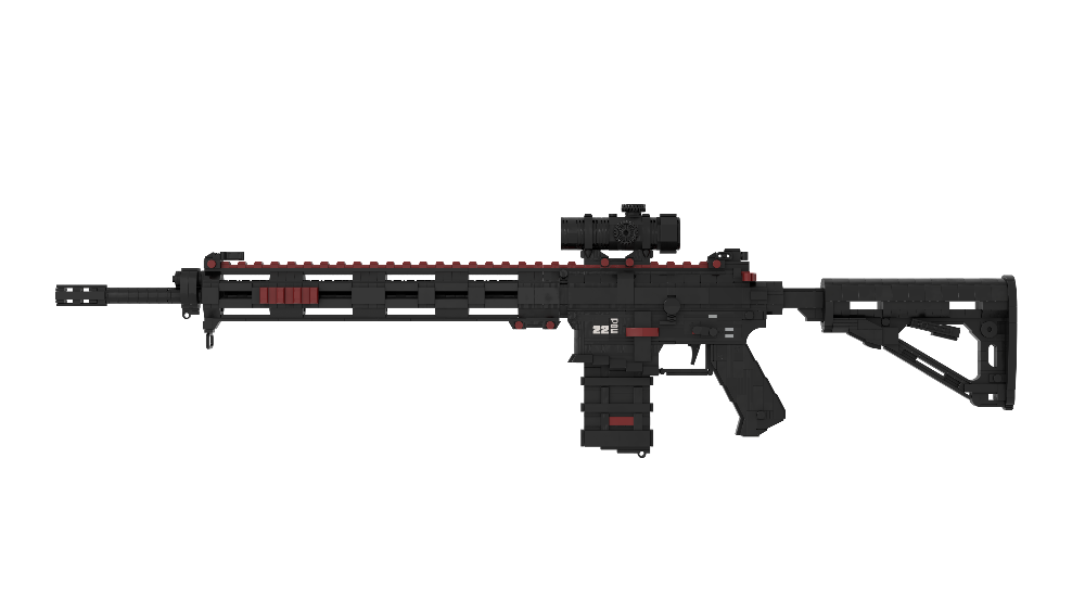 LEGO MOC-225946 AR - 15 Custom Mod by OzarOwl | Rebrickable - Build ...