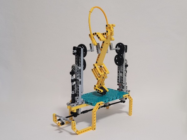 LEGO MOC Skipping rope automaton by jemunoz0 | Rebrickable - Build with ...