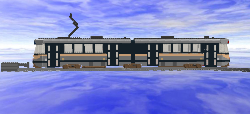 LEGO MOC PCC 7700 Stib tram by johizy360 | Rebrickable - Build with LEGO