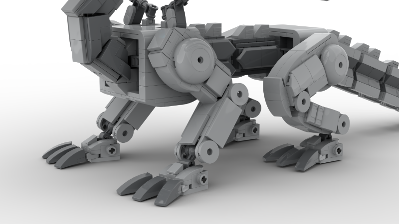 LEGO MOC-143106 Mecha Dragon by brickfolk | Rebrickable - Build with LEGO
