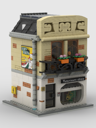 LEGO MOC Veterinary clinic and grooming salon by JudCrandall ...