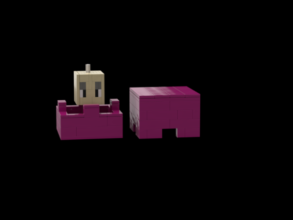 LEGO MOC Large shulker by Dragonfire1 | Rebrickable - Build with LEGO