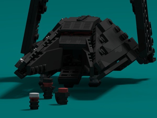 LEGO MOC Phi-Class Shuttle Scythe by Orgalorgbricks | Rebrickable ...