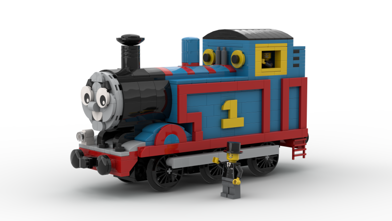 LEGO MOC Thomas the Tank Engine by brickfolk | Rebrickable - Build with ...