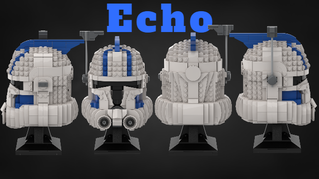 LEGO MOC-183308 ARC Trooper Echo Helmet by Ant0noo | Rebrickable ...