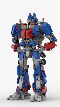 LEGO MOC-176534 Optimus Prime by IronBricks17 | Rebrickable - Build ...