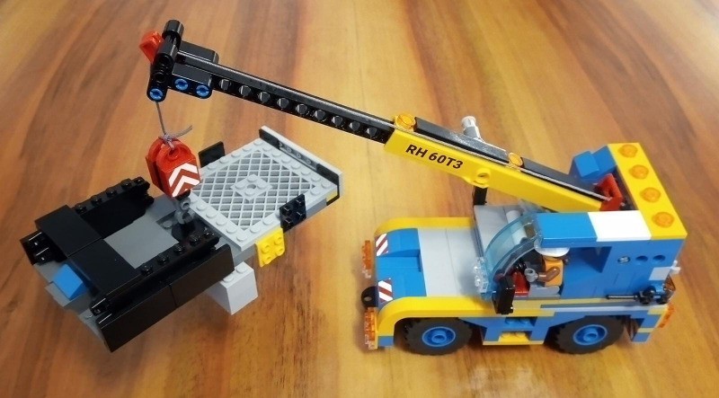 LEGO MOC 60324 Rough Terrain Crane by Larsagri | Rebrickable - Build ...