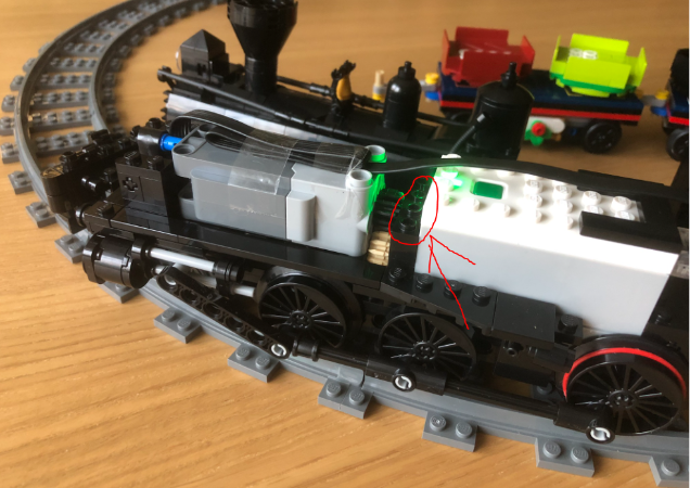 LEGO MOC Sierra Railway No. 3 Locomotive by firefabric | Rebrickable ...