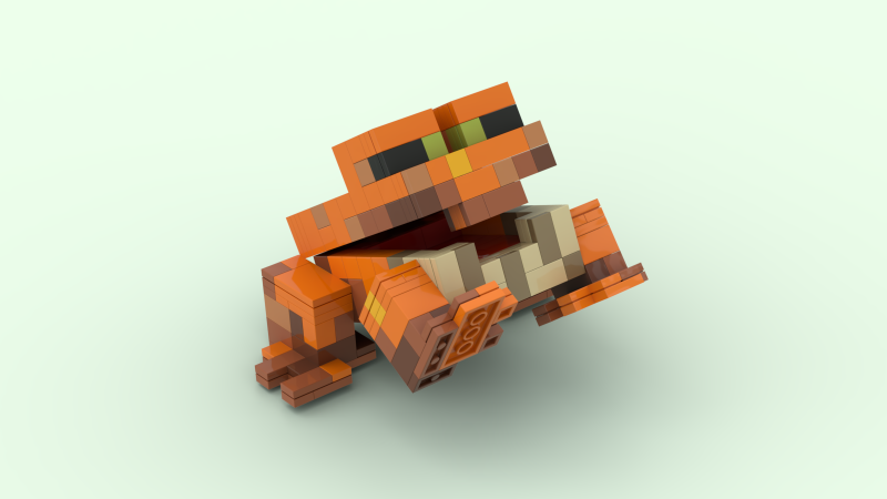 LEGO MOC Frog by brickfolk | Rebrickable - Build with LEGO