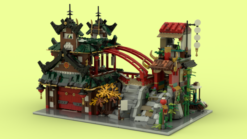 LEGO MOC Chinese Apartment Modular Building by lego_modular_building ...