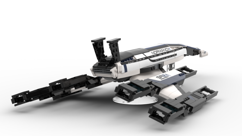 LEGO MOC SSV Normandy SR2 from Mass Effect 3 by Texta217 | Rebrickable ...