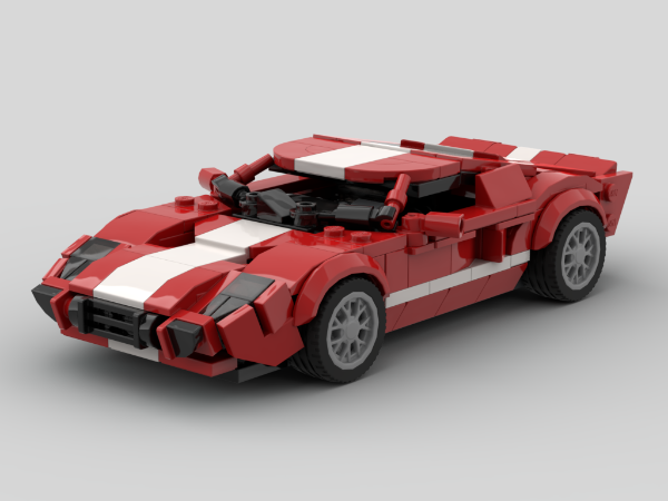 LEGO MOC 2005 Ford GT (moc) by oxiebricks | Rebrickable - Build with LEGO