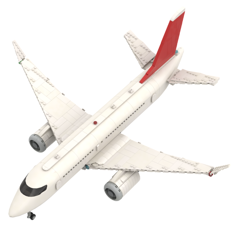 LEGO MOC Airliner (Airbus A220-100) by zeegiraf | Rebrickable - Build ...