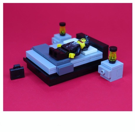 LEGO MOC Lego bed - Rich model by bloco_de_ideias | Rebrickable - Build ...