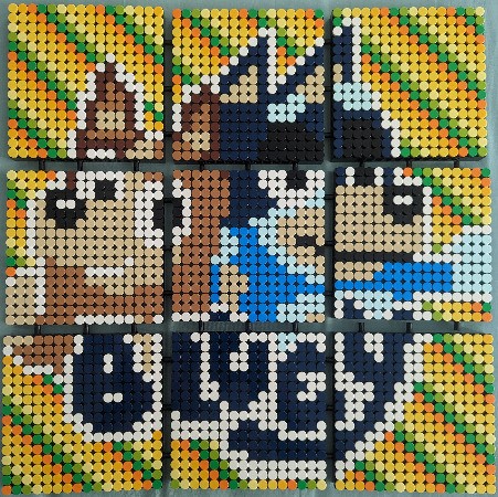 LEGO MOC 21226 Chilli & Bandit Heeler by tlee2890 | Rebrickable - Build ...