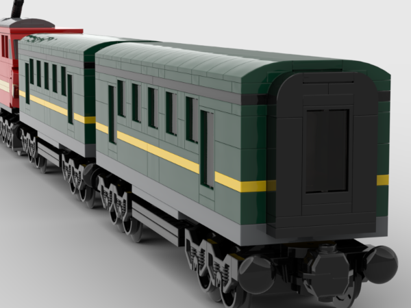 LEGO MOC Coach-haul style Express Train by Aspirin_Aspriin ...