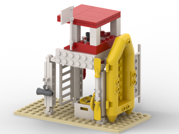 LEGO MOC Coast lifeguard beach rescue team by Feviur | Rebrickable ...