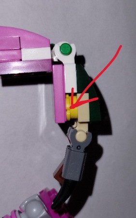 LEGO MOC Cyclops Robot (31144-1 Alternative with the extra pieces that ...