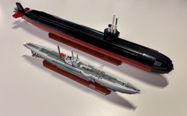 LEGO MOC-178305 Los Angeles-class submarine | V1 by JREYDesigns ...