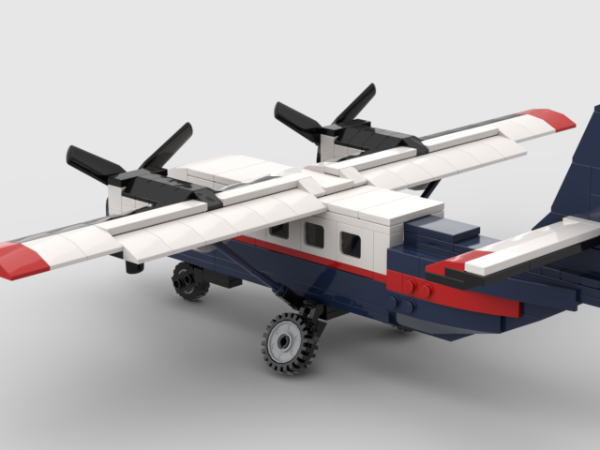 LEGO MOC DHC-6 Twin Otter by ThatPilotBoy | Rebrickable - Build with LEGO