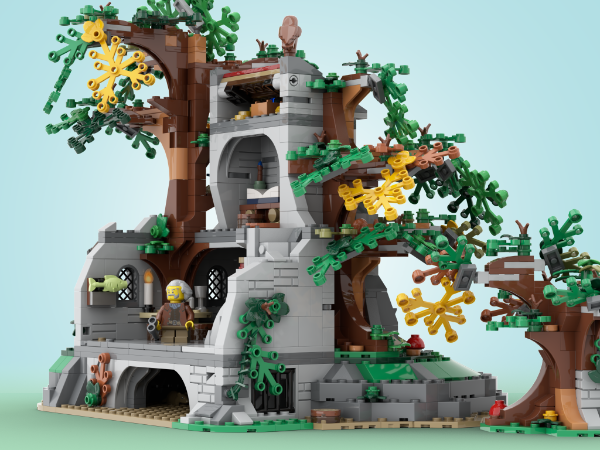 LEGO MOC THE SECRET INN by __BRICKUP__ | Rebrickable - Build with LEGO