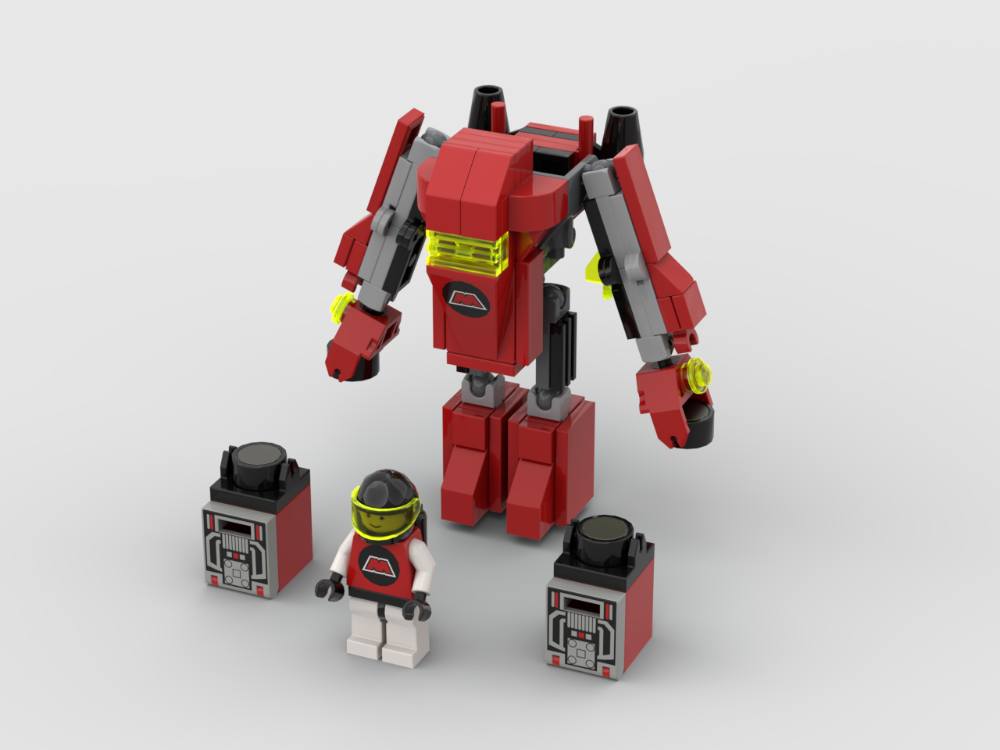 LEGO MOC M:Tron Cargo Loader Mech by MarcusStarkiller | Rebrickable ...