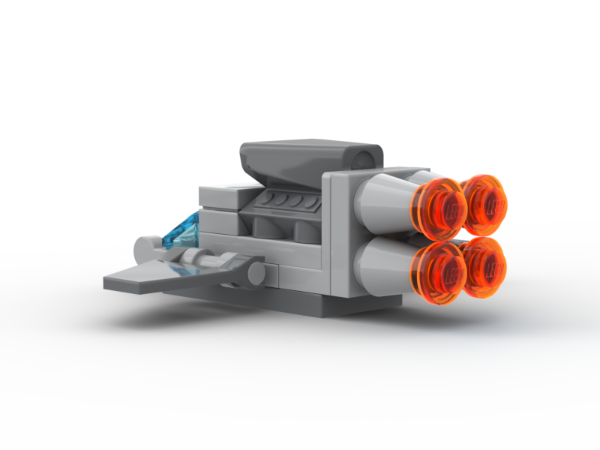 LEGO MOC Miniature Spaceship by RYO Furniture Designs | Rebrickable ...