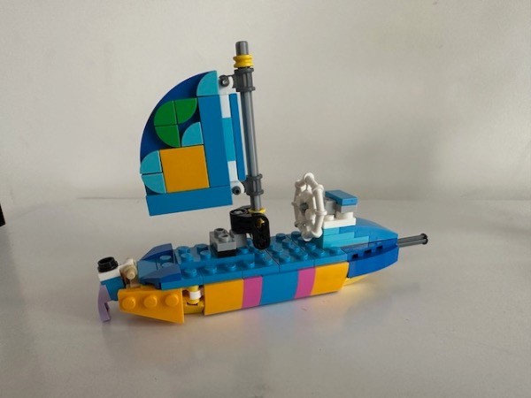 LEGO MOC Sailboat and Tropical Island by sunflowermac | Rebrickable ...