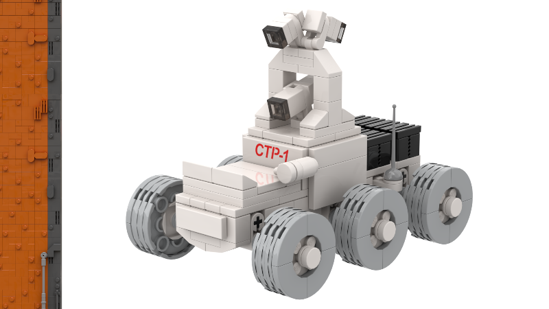 LEGO MOC Lunokhod STR-1 by NightHawk11991 | Rebrickable - Build with LEGO