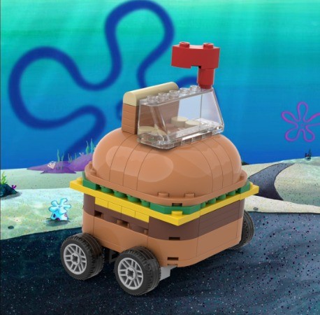 LEGO MOC Patty Wagon from SpongeBob SquarePants | 60404 Alt build by ClintM | Rebrickable ...