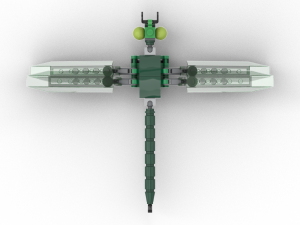 LEGO MOC Meganeura (Giant Dragonfly Relative) by OrchardBuilds ...