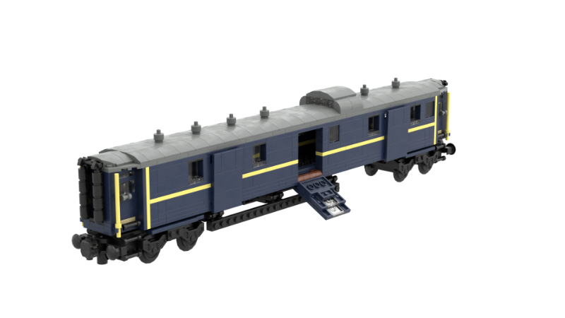 LEGO MOC Fourgon CIWL (Orient Express) by Antoine Gilles | Rebrickable ...