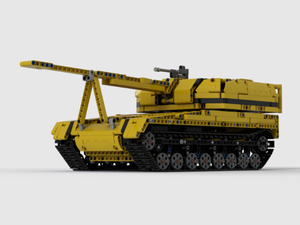LEGO MOC RC Tank (Self-Propelled Howitzer) by mechahn | Rebrickable ...