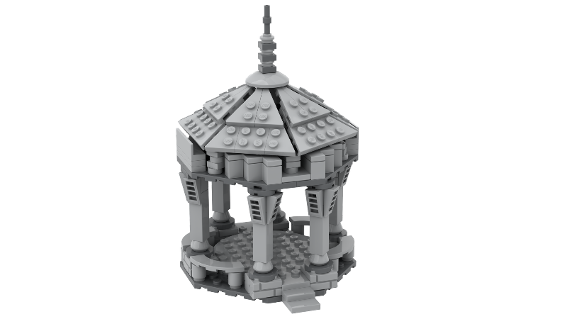 LEGO MOC Zelda TOTK Ancient Gazebo by octane thermoplastic ...