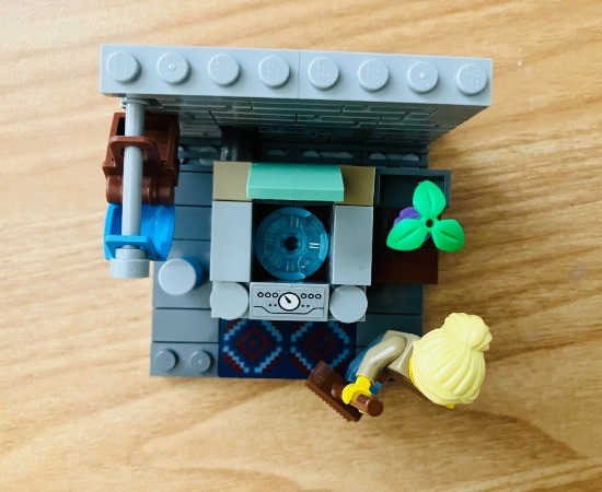 LEGO MOC Laundry machine by EVA001 | Rebrickable - Build with LEGO