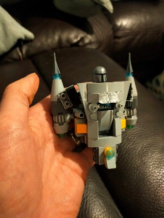 LEGO MOC-204382 75363 Mandalorian N-1 Star Fighter Micro Fighter Alt by ...