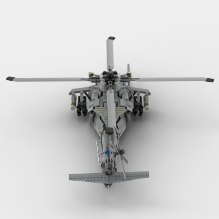 LEGO MOC-96093 MH-60L DAP /UH-60L Black Hawk (two version) by Czifi ...