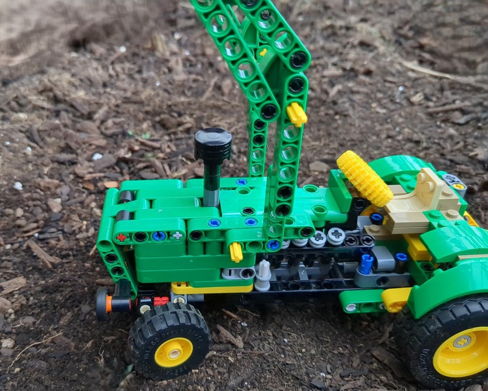 LEGO MOC 42168 John Deere-Lanz 500 with 5 Attachments by yumurs ...