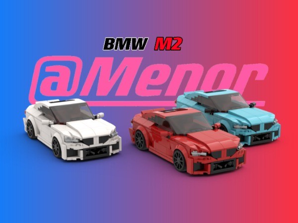 LEGO MOC BMW M2(G87) Red by Menor | Rebrickable - Build with LEGO