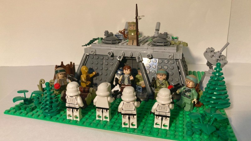 LEGO MOC Endor Shield Generator Bunker (v2) by zachpieces | Rebrickable ... LEGO MOC Endor Shield Generator Bunker (v2) by zachpieces | Rebrickable ...