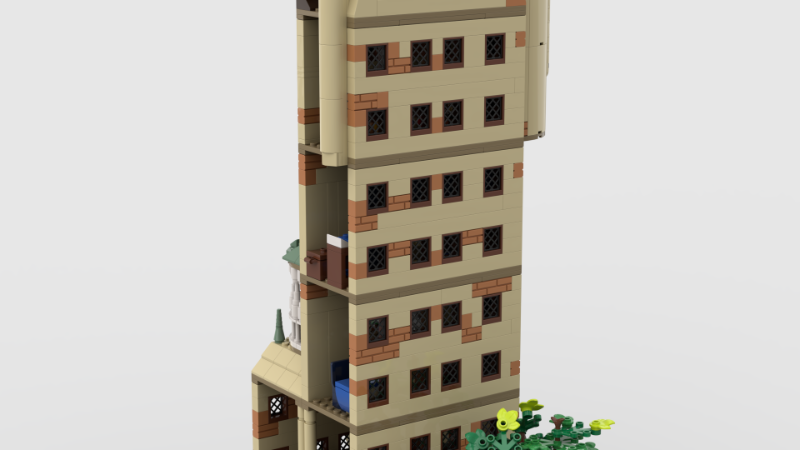 LEGO MOC Astronomy tower by Polokot | Rebrickable - Build with LEGO