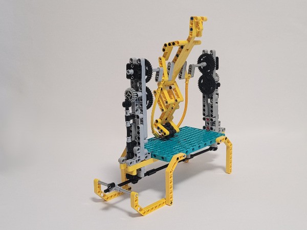 LEGO MOC Skipping rope automaton by jemunoz0 | Rebrickable - Build with ...