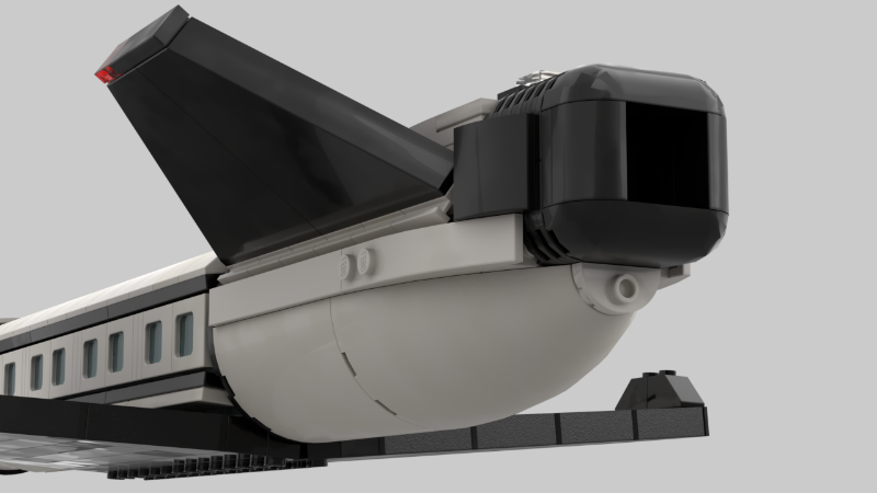 LEGO MOC Futuristic Private Jet by Futurism_Lego | Rebrickable - Build ...