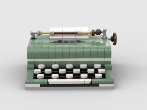 LEGO MOC mini typewriter by cassieLiu | Rebrickable - Build with LEGO