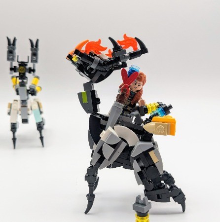 LEGO MOC Grazer, Lancehorn, and Fanghorn: Horizon by bitemouse ...