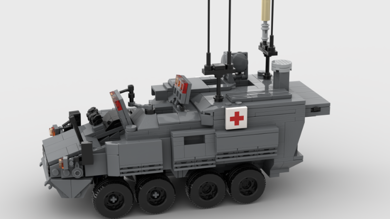 LEGO MOC-164208 Armoured Combat Support Vehicle (MEDACSV) | Canadian ...