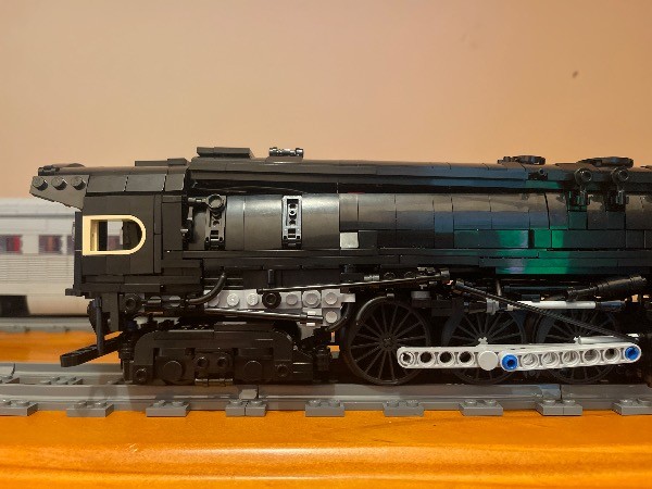 LEGO MOC 1:48 Pennsylvania Railroad Q2 Duplex (Powered Up) by ...